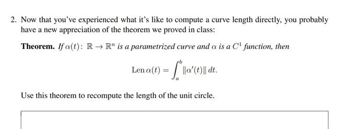 Solved 2. Now that you've experienced what it's like to | Chegg.com