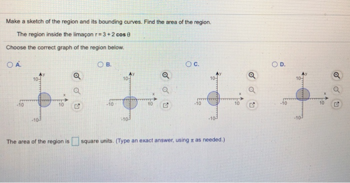Solved Make a sketch of the region and its bounding curves. | Chegg.com