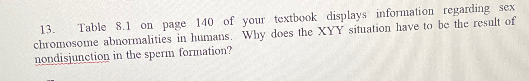 Solved Table 81 ﻿on Page 140 ﻿of Your Textbook Displays 