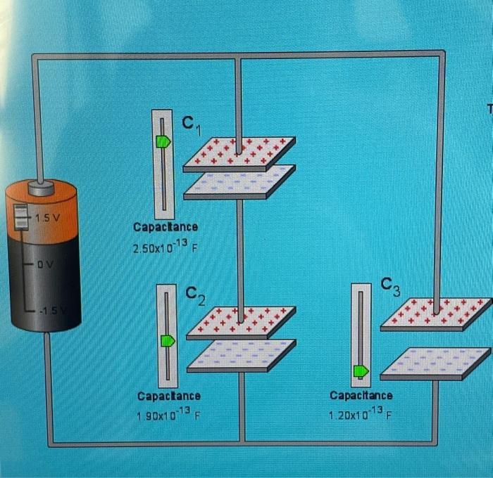 Solved hey guys! i need to know the charge and voltage for | Chegg.com Solved hey guys! i need to know the charge and voltage for | Chegg.com