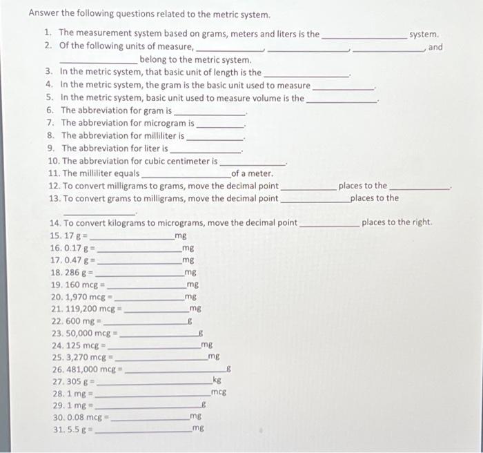 Solved Answer the following questions related to the metric | Chegg.com
