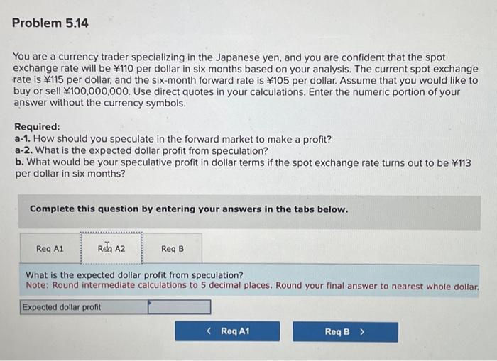 Solved You are a currency trader specializing in the | Chegg.com