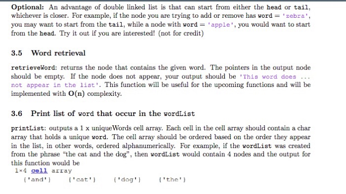 3 Word List We have learned the most basic version of | Chegg.com