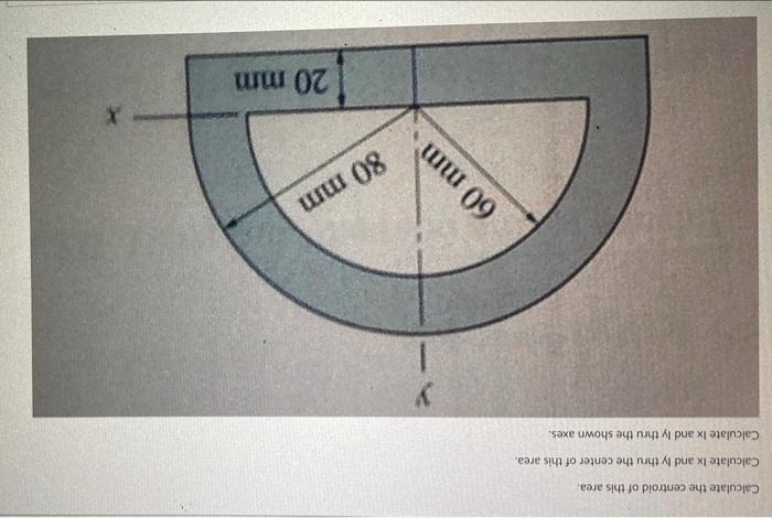 Solved Calculate the centroid of this area. Calculate Ix and | Chegg.com Solved Calculate the centroid of this area. Calculate Ix and | Chegg.com