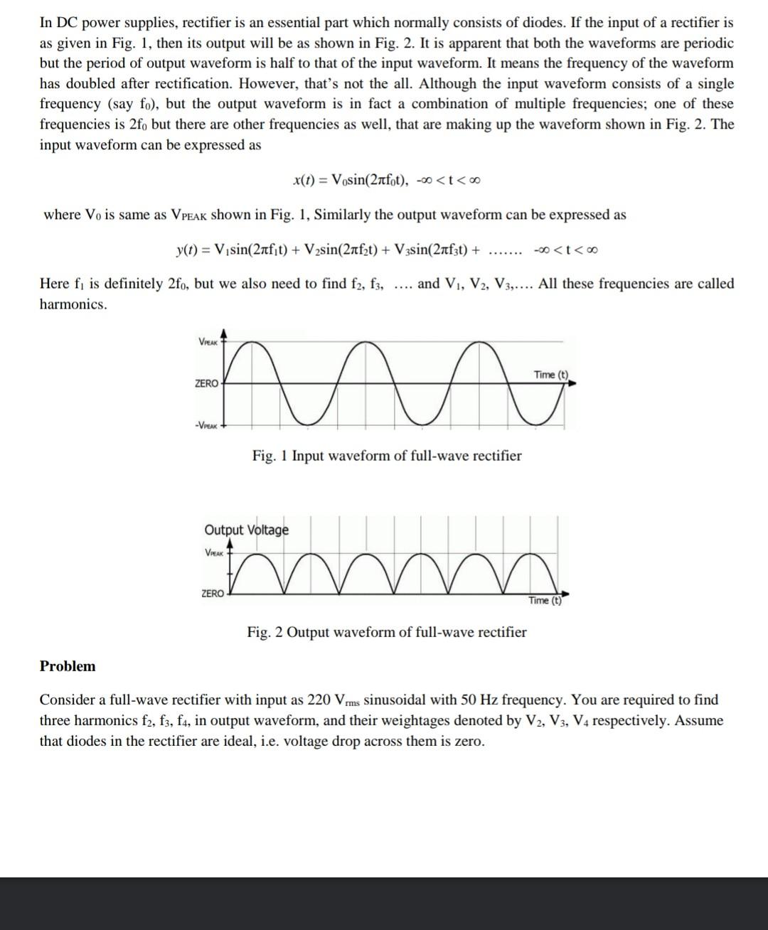 Solved it is a signal and system question .Plz solve All | Chegg.com