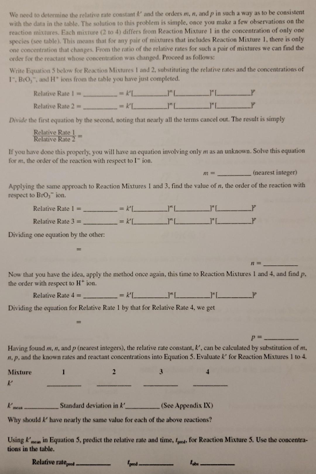 Solved Name Section Experiment 21 Data and Calculations: | Chegg.com