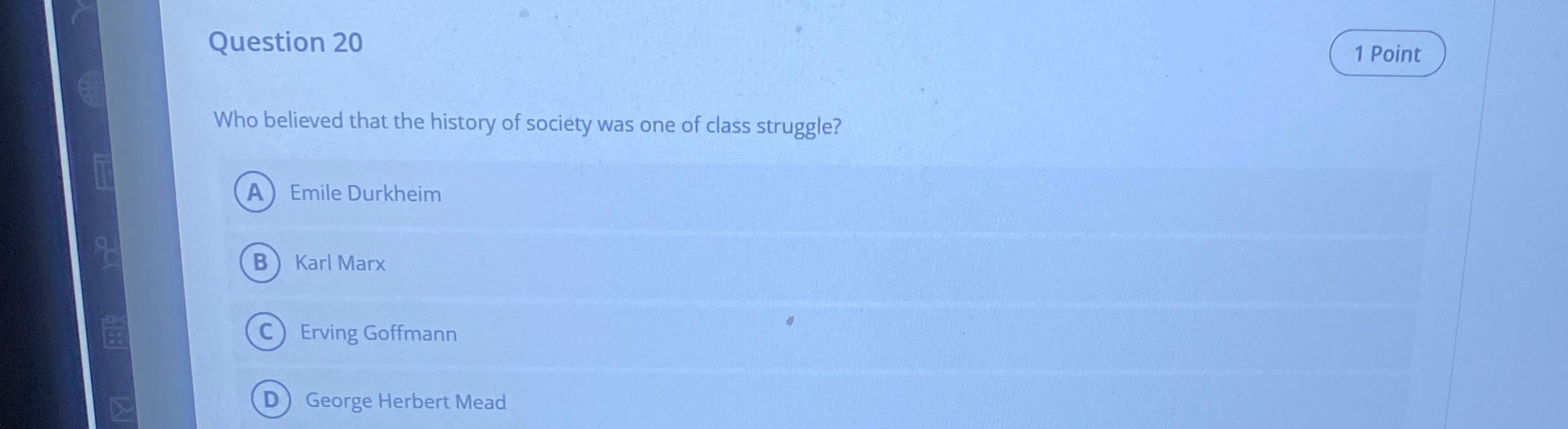 Solved Question 201 ﻿PointWho believed that the history of | Chegg.com
