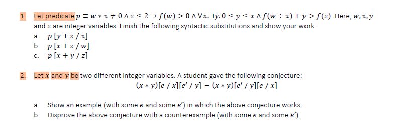 Solved Let predicate | Chegg.com