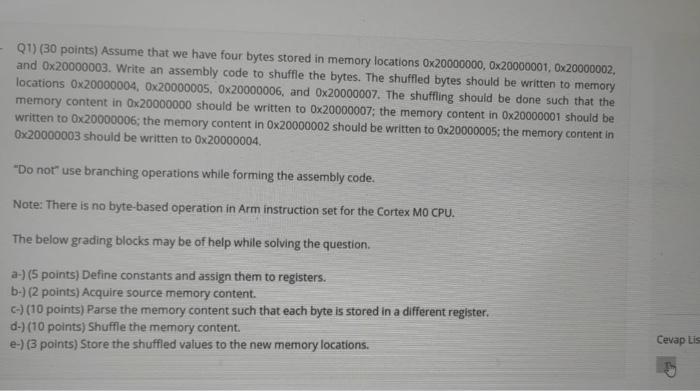 microprocessor system question | Chegg.com