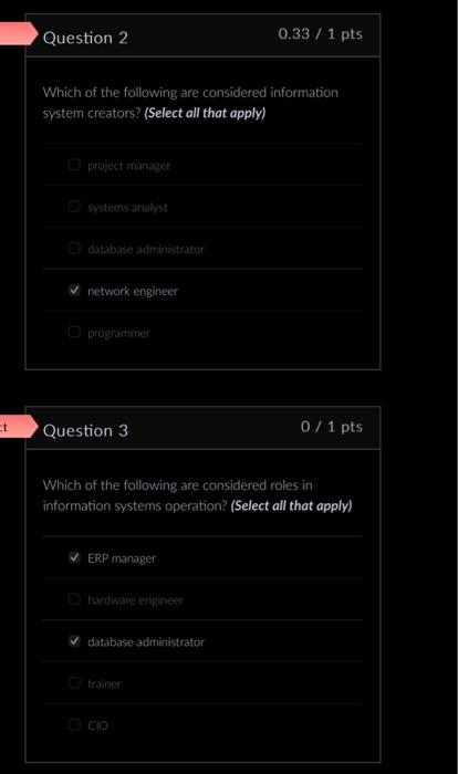 Solved Which of the following are considered information | Chegg.com