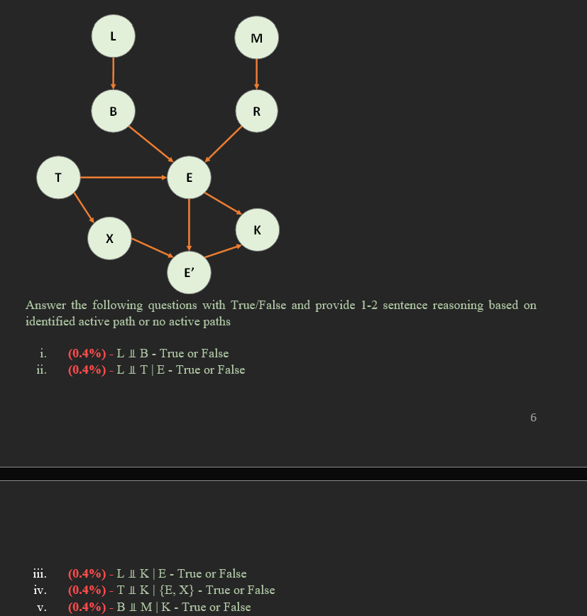 Solved Answer the following questions with True/False and | Chegg.com