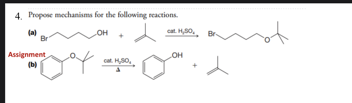 Solved Propose mechanisms for the following | Chegg.com