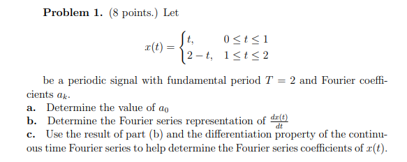 Solved Solve Problem 1. (8 ﻿points.) | Chegg.com