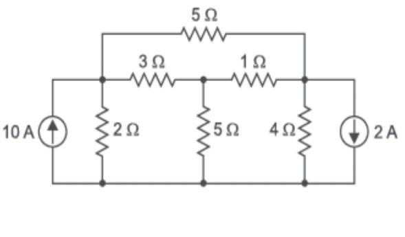 Solved find th e voltages in the network | Chegg.com