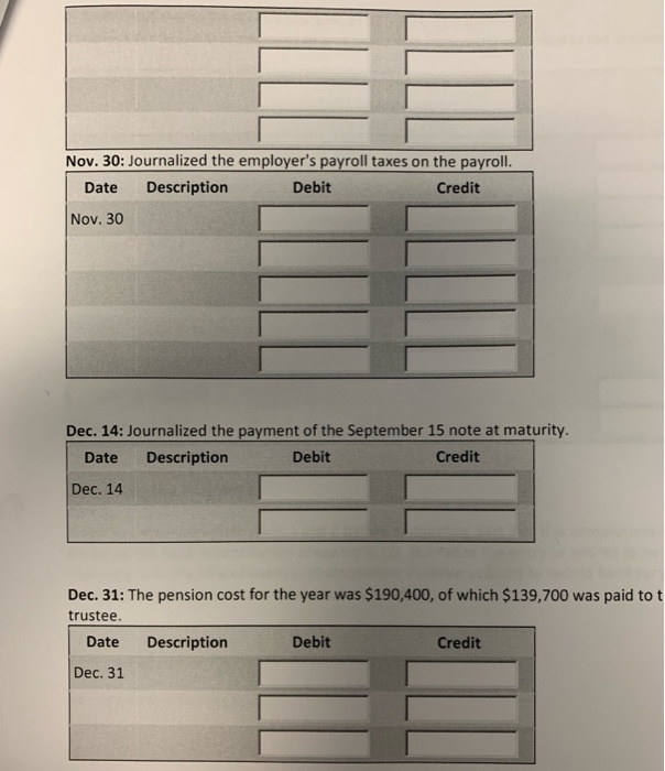 Solved Comprehensive Problem 3 Part 1: Selected transactions | Chegg.com
