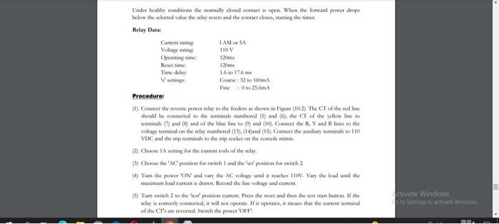 Sensitive Polyphase Induction Cup Reverse Power | Chegg.com