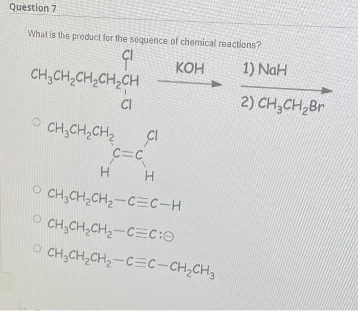 Solved The name of the compound is Br CH3CHCH2C=CCH2CH3 | Chegg.com