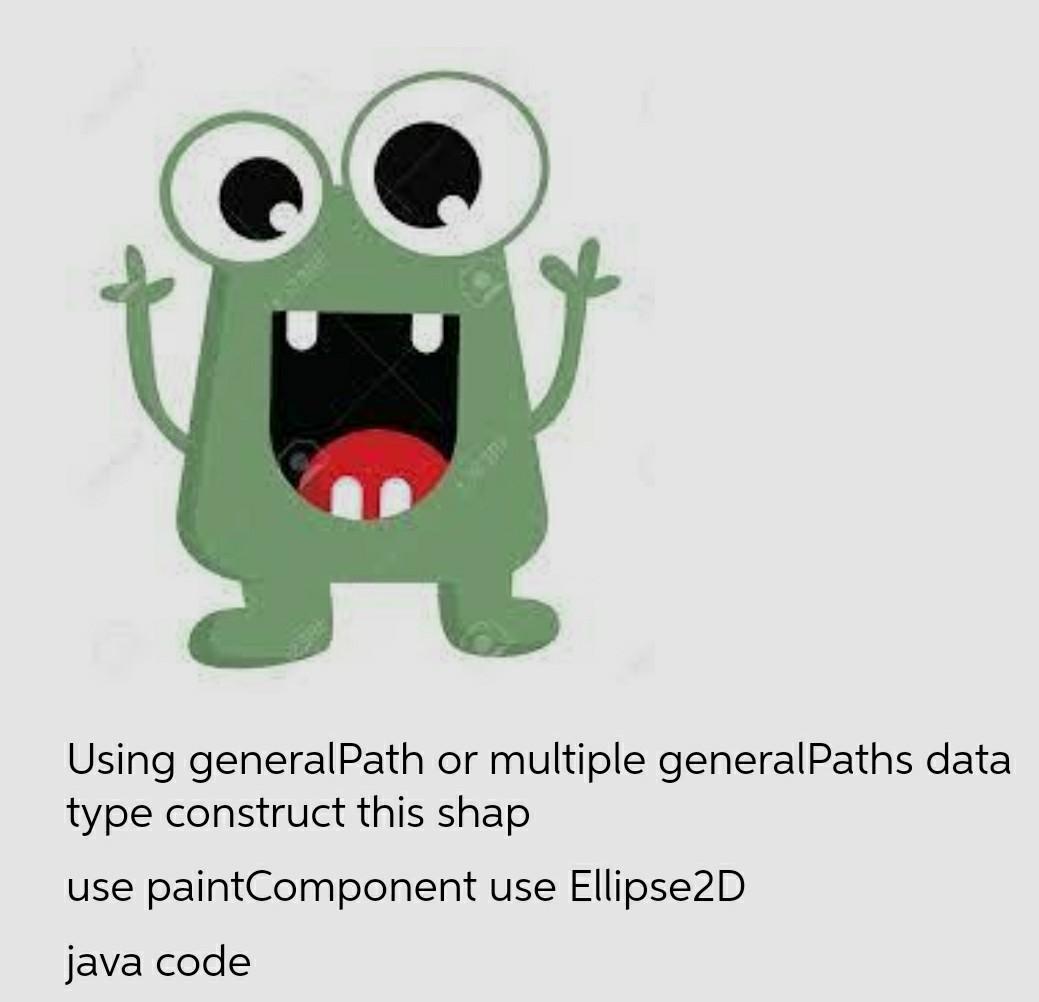 Using generalPath or multiple generalPaths data type | Chegg.com