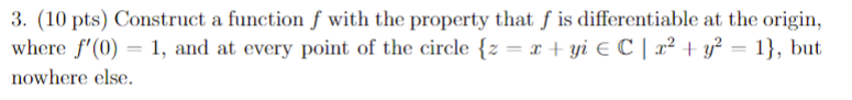 Solved Complex Analysis. Pls answer with detailed steps | Chegg.com
