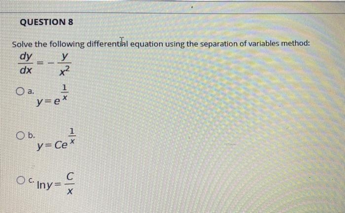 Solved QUESTION 5 Use the integrable combinations to fibd | Chegg.com