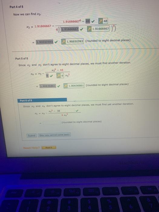Solved skipped part. Tutorial Exercise Use Newton's method | Chegg.com Solved skipped part. Tutorial Exercise Use Newton's method | Chegg.com