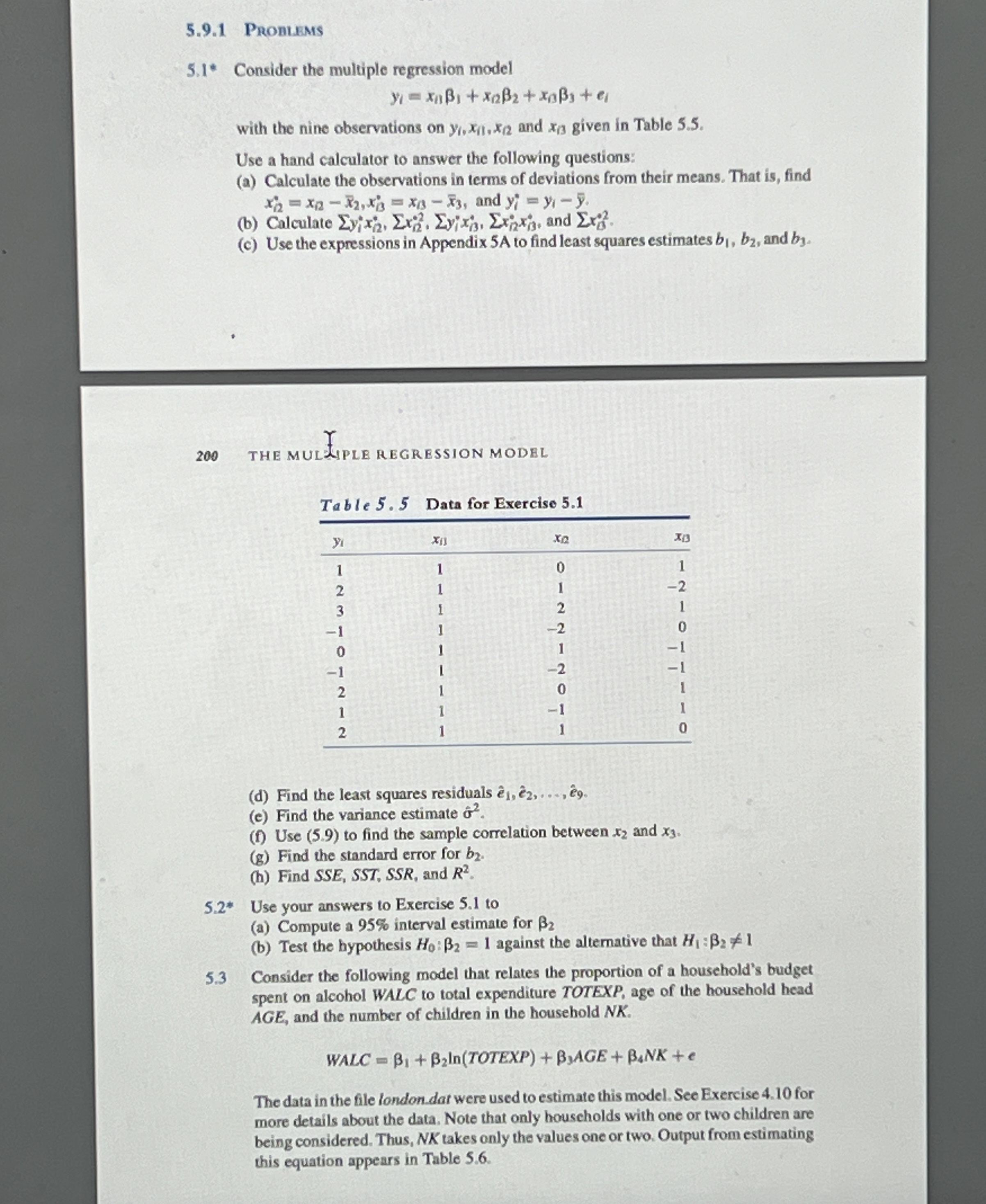 Solved Find 5.1 ﻿c-h & 5.2-5.3 ﻿please!!5.9.1 ﻿Pronlems5.1* | Chegg.com
