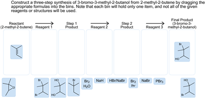 Construct a three-step synthesis of | Chegg.com