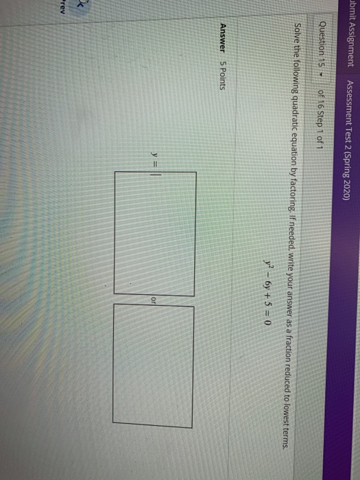 Solved Question 16 of 16 Step 1 of 1 Add or subtract the | Chegg.com