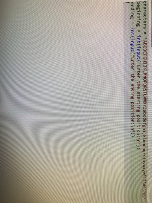 Solved 2. String Slicing - Every Eleventh 1 chara begin | Chegg.com