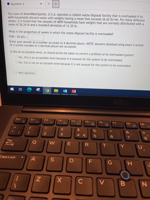Solved Question 2 v > The town of Know WearSpatial, U.S.A. | Chegg.com