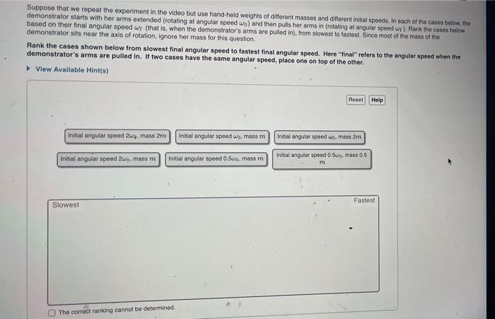 Solved Suppose that we repeat the experiment in the video | Chegg.com