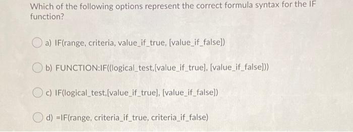 Solved Which of the following options represent the correct | Chegg.com