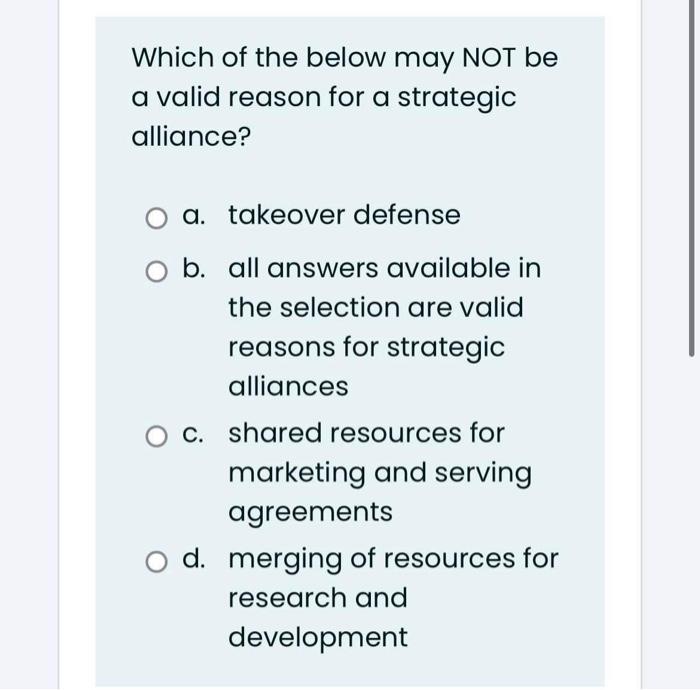 Solved Scenarios below are common examples of fronting loan | Chegg.com