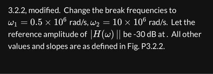 Solved 3.2.2 is modified. directions on what to change is | Chegg.com