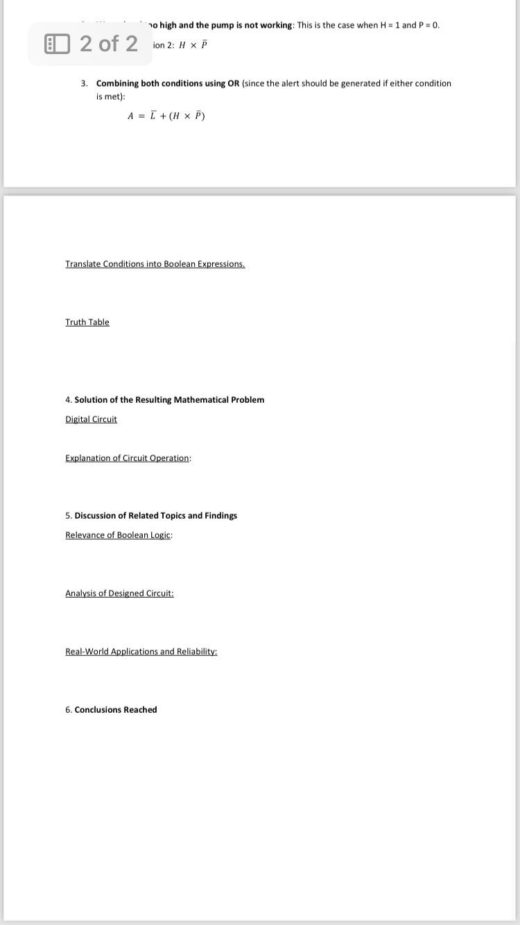 Solved Statement of the ProblemDesign a digital circuit for | Chegg.com