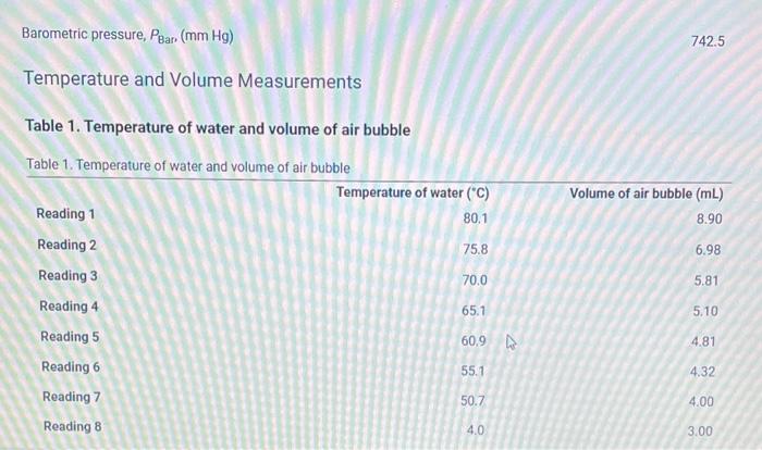 Solved with my data given, how do i calculate delta H vap, | Chegg.com Solved with my data given, how do i calculate delta H vap, | Chegg.com