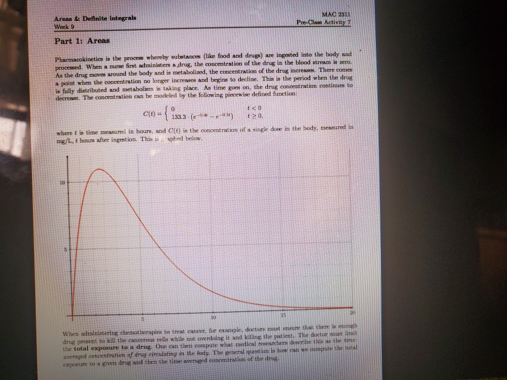 Areas And Definite Integrals Week 9 Mac 2311 Pre Class