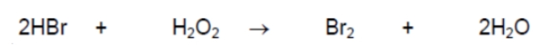 Solved 2HBr+H2O2→Br2+2H2O ﻿what is the reaction mechanism of | Chegg.com