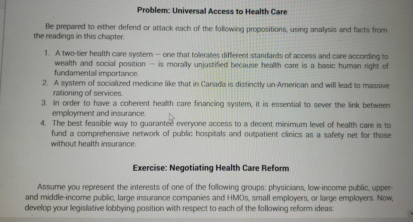 Solved Complete the Universal Access Exercise on page 325 of | Chegg.com