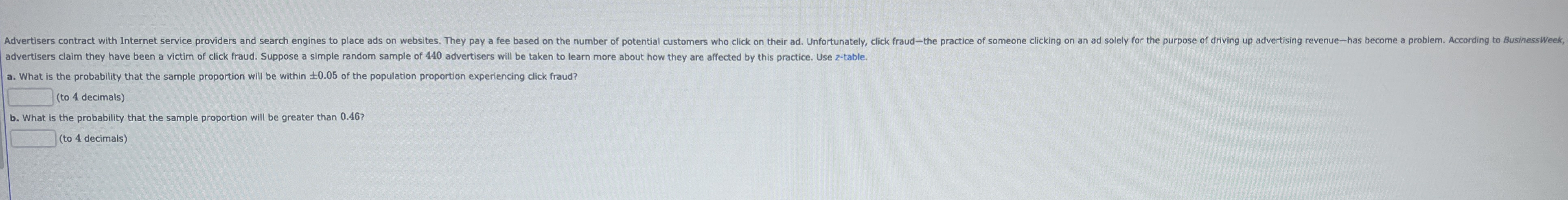 Solved advertisers claim they have been a victim of click | Chegg.com