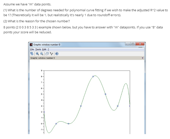 Solved Assume we have "m" ﻿data points.(1) ﻿What is the | Chegg.com