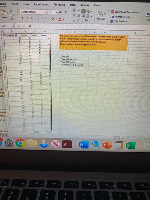 Solved Home Insert View Draw Page Layout Calibri (Body) 11 | Chegg.com