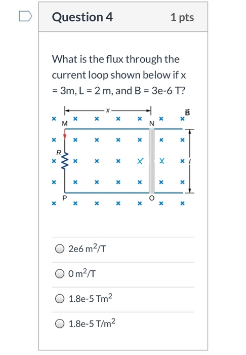 Solved What is the flux through the current loop shown below | Chegg.com