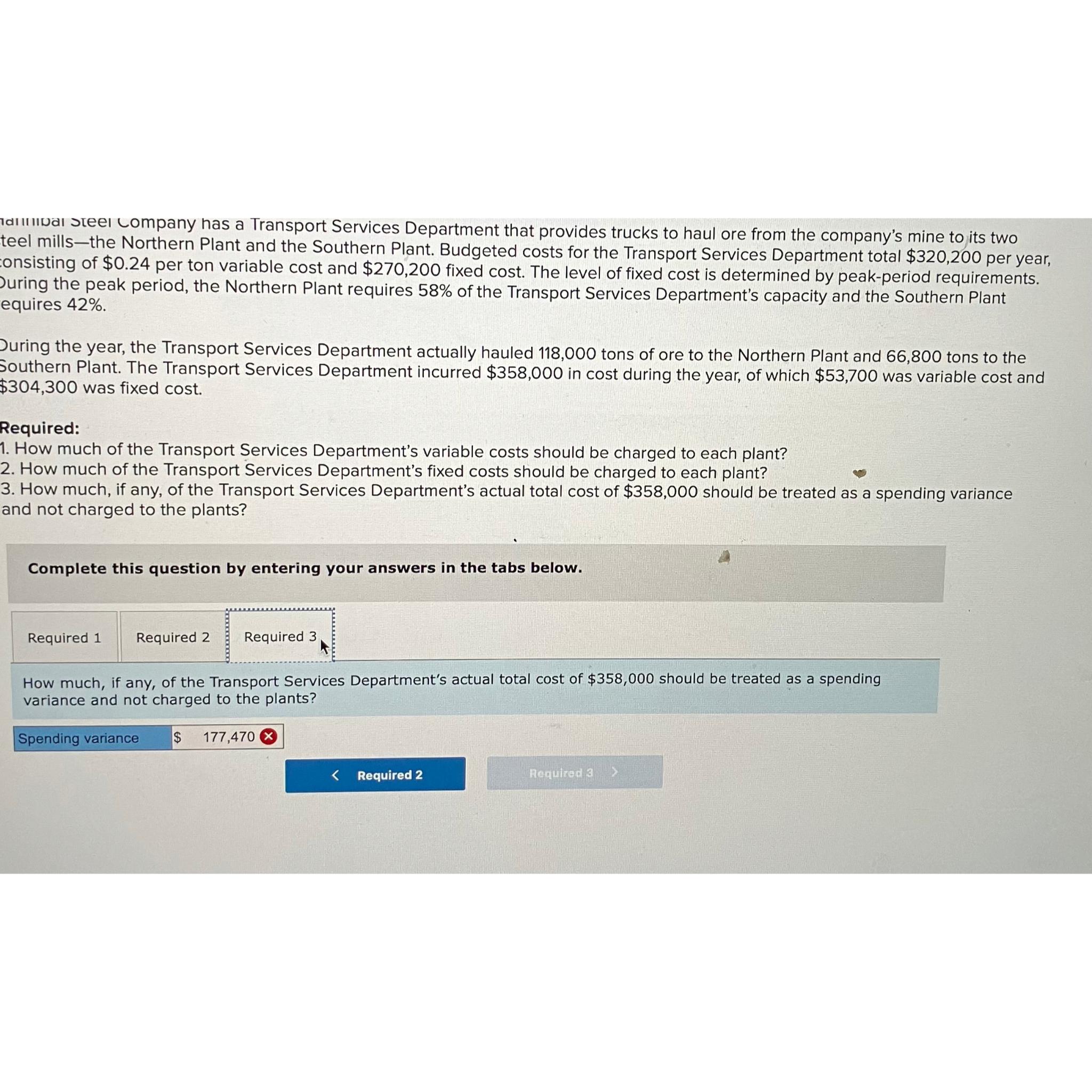Solved Exercise 11-4 (Algo) ﻿Service Department Charges | Chegg.com