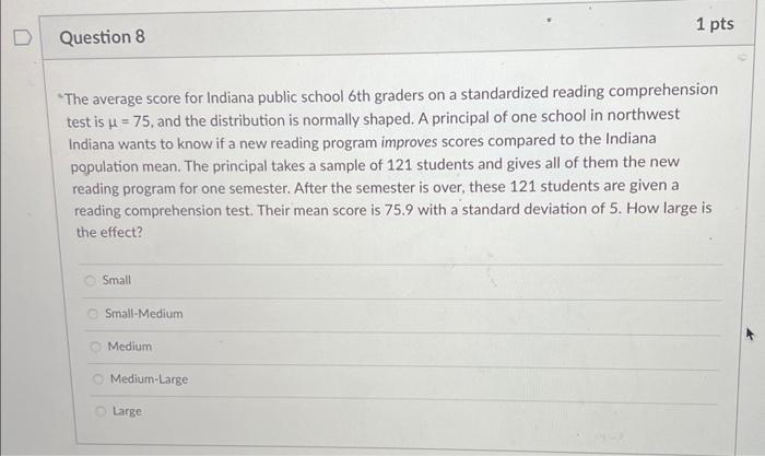 "The average score for Indiana public school 6 th | Chegg.com