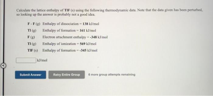Solved Calculate the lattice enthalpy of CuBr (s) using the | Chegg.com