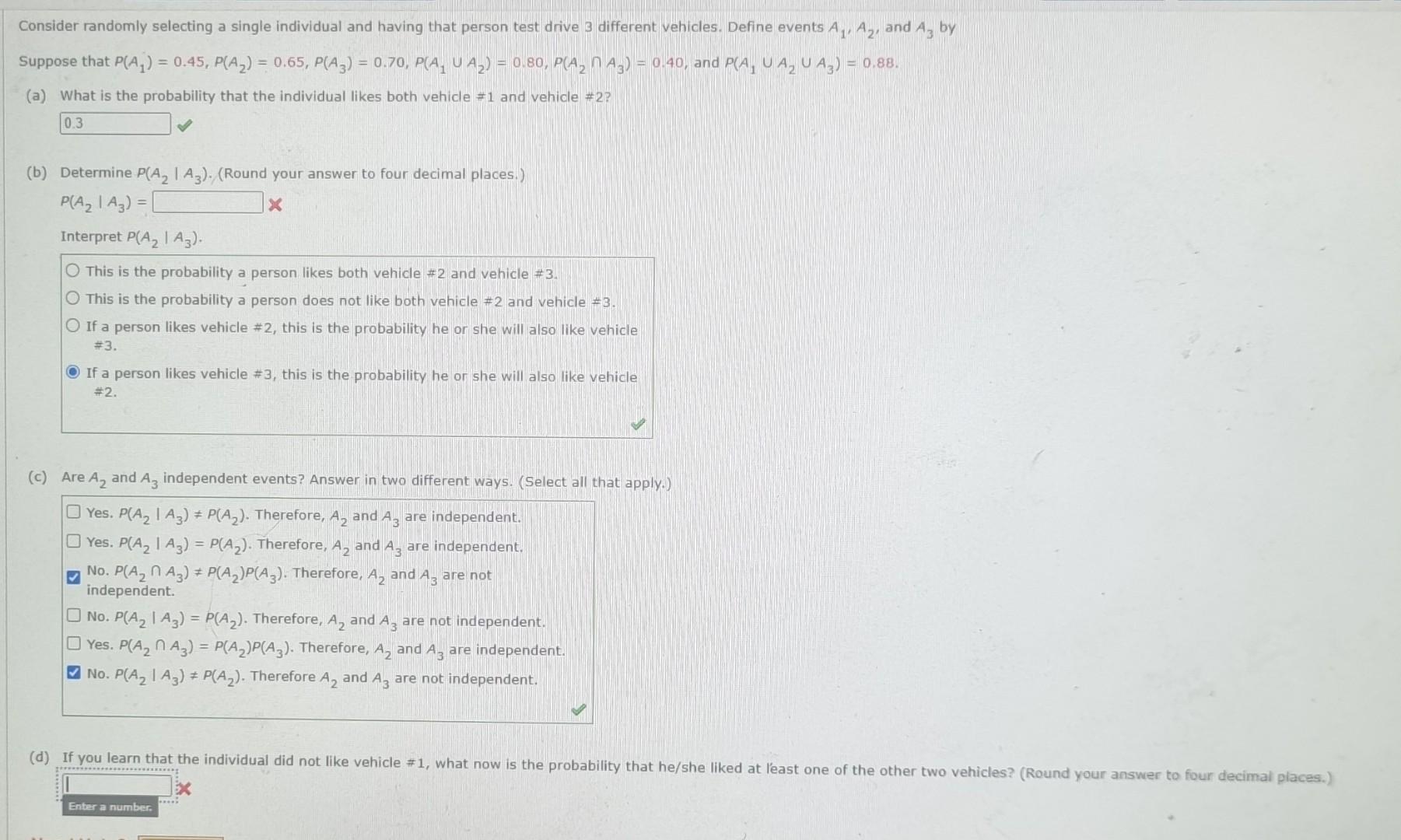 Solved Consider randomly selecting a single individual and | Chegg.com