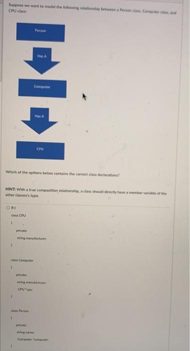 Solved What is the name of a constructor that calls another | Chegg.com