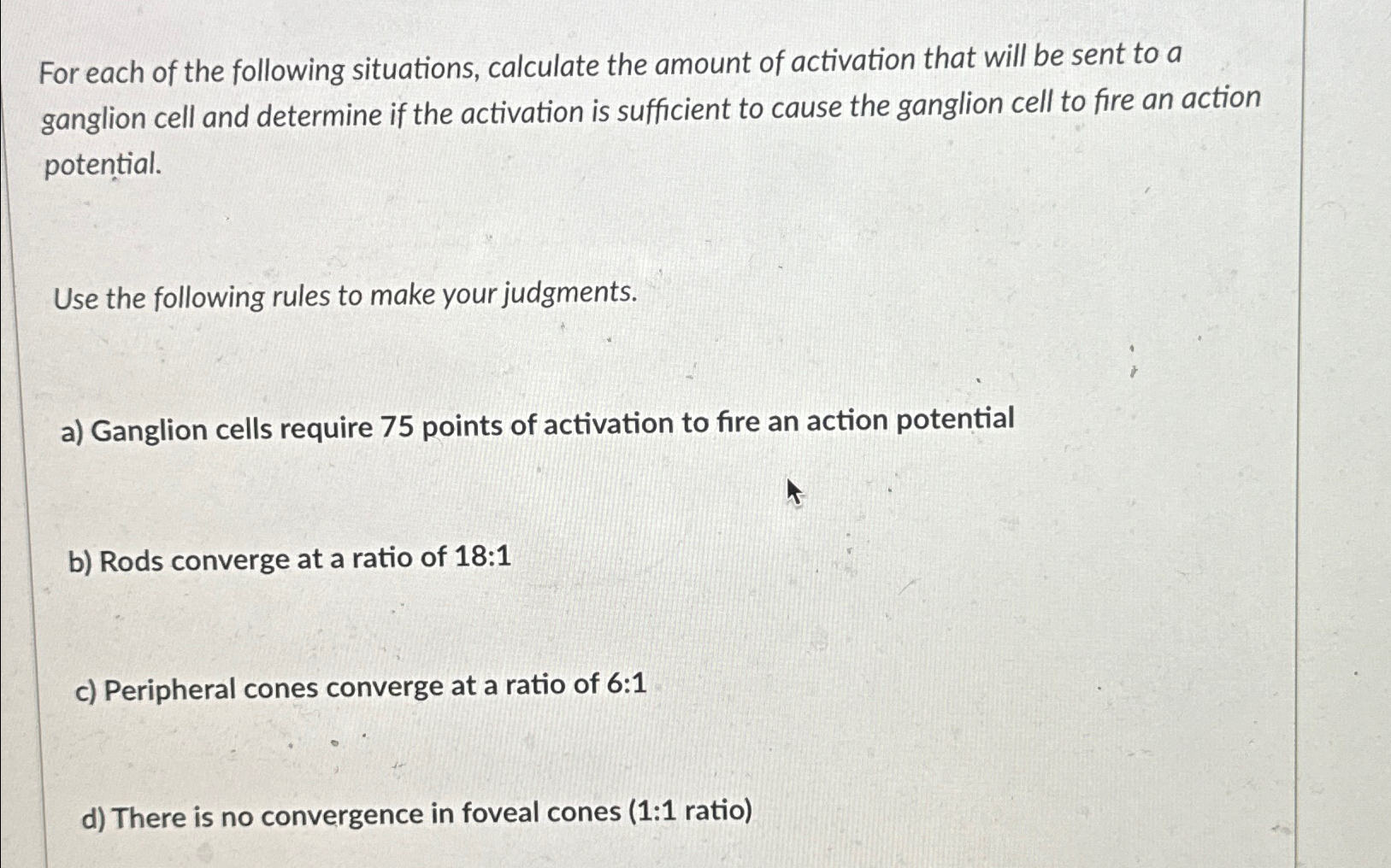 Solved For each of the following situations, calculate the | Chegg.com