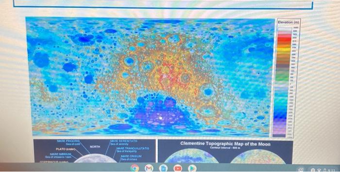 Solved Looking at the elevation scale for Figure 5, ﻿what is | Chegg.com